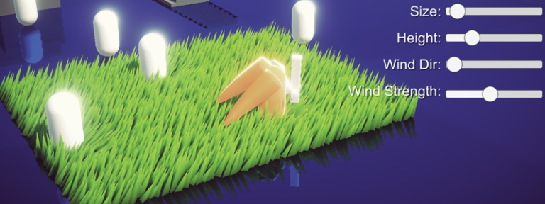 Dynamic Grass – 动态草地制作 – WalkingFat