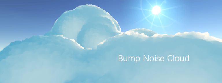 Bump Noise Cloud – 3D噪点+GPU instancing制作基于模型的体积云 – WalkingFat